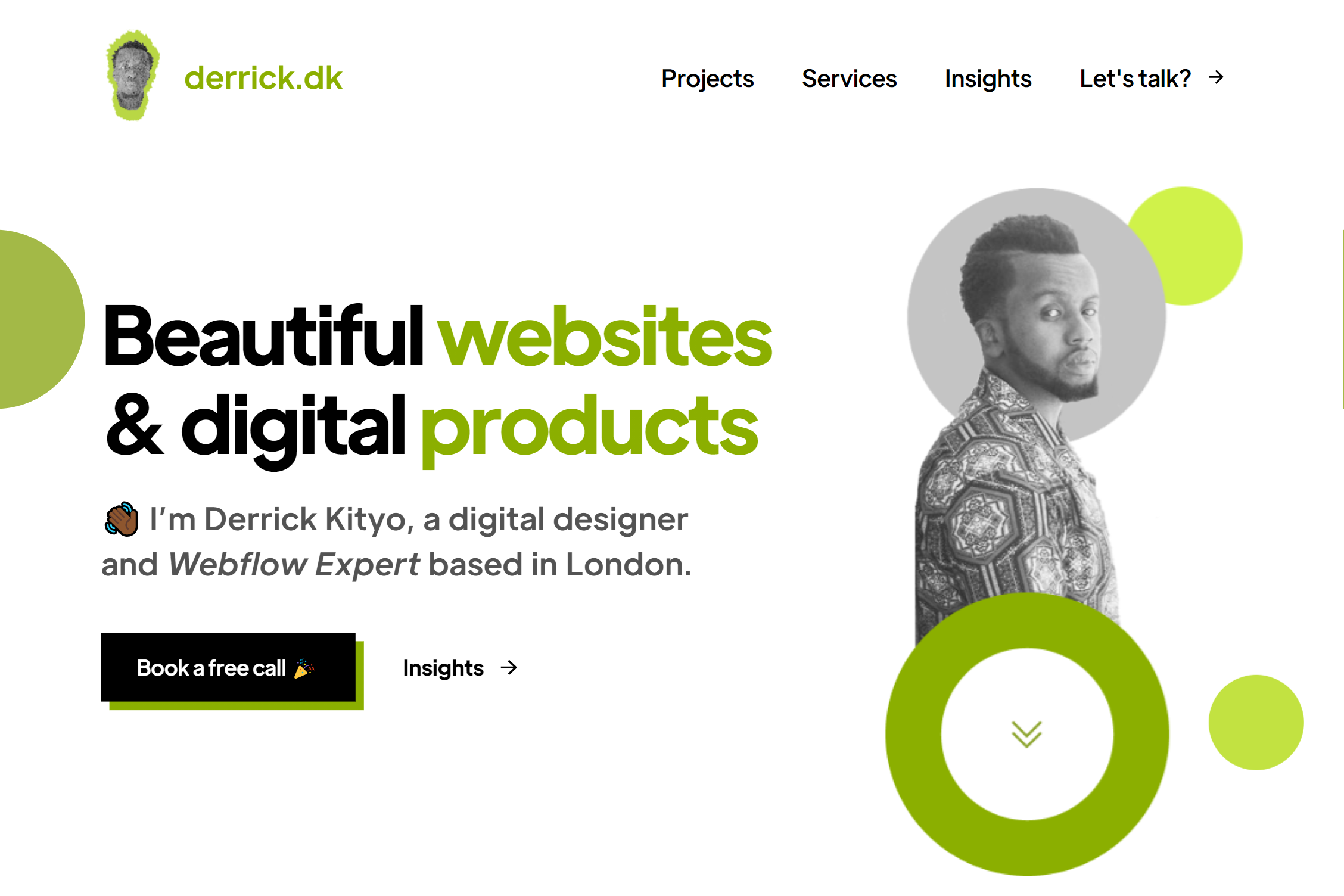 derrick kityo - webflow expert - front-end designer